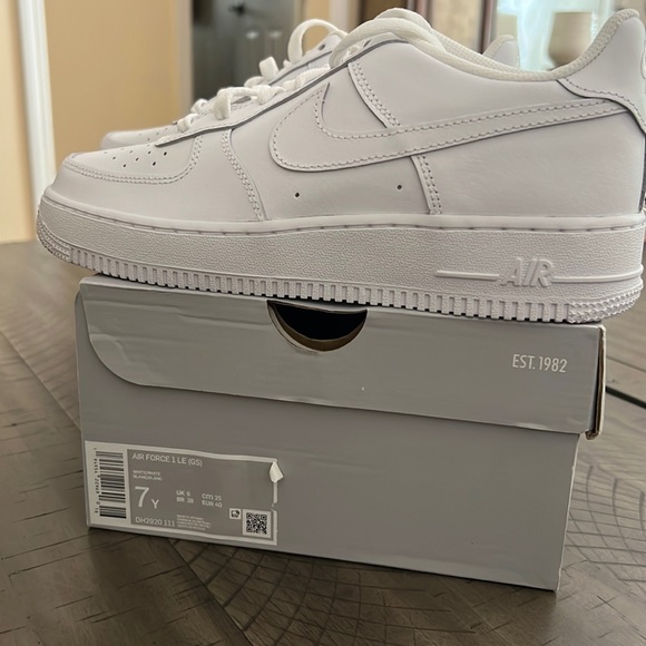 Nike | Shoes | Nike Air Force Size 7y New In Box | Poshmark